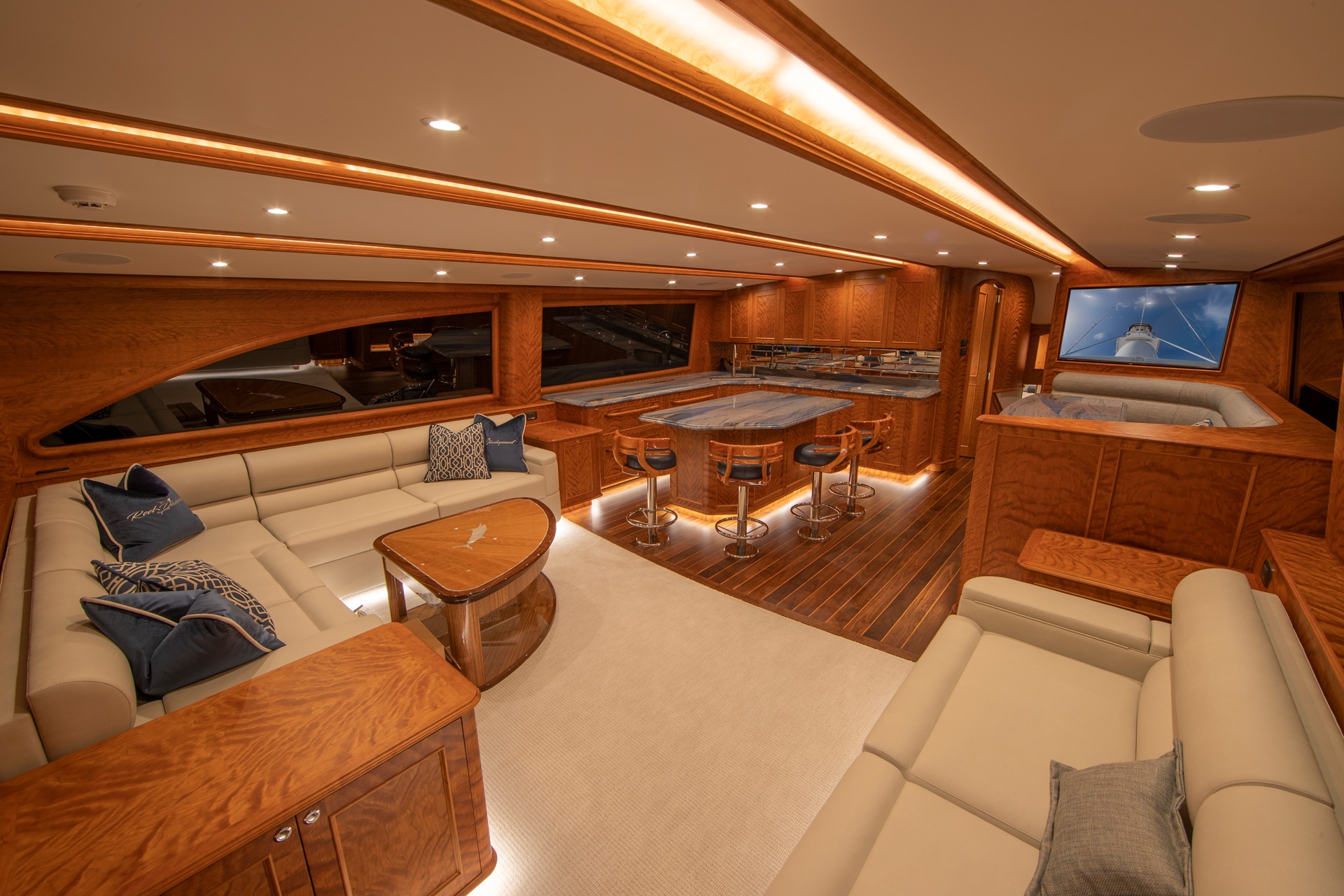 Hull 60 Interior Jarrett Bay Boatworks Hull 60 Interior Jarrett Bay Boatworks